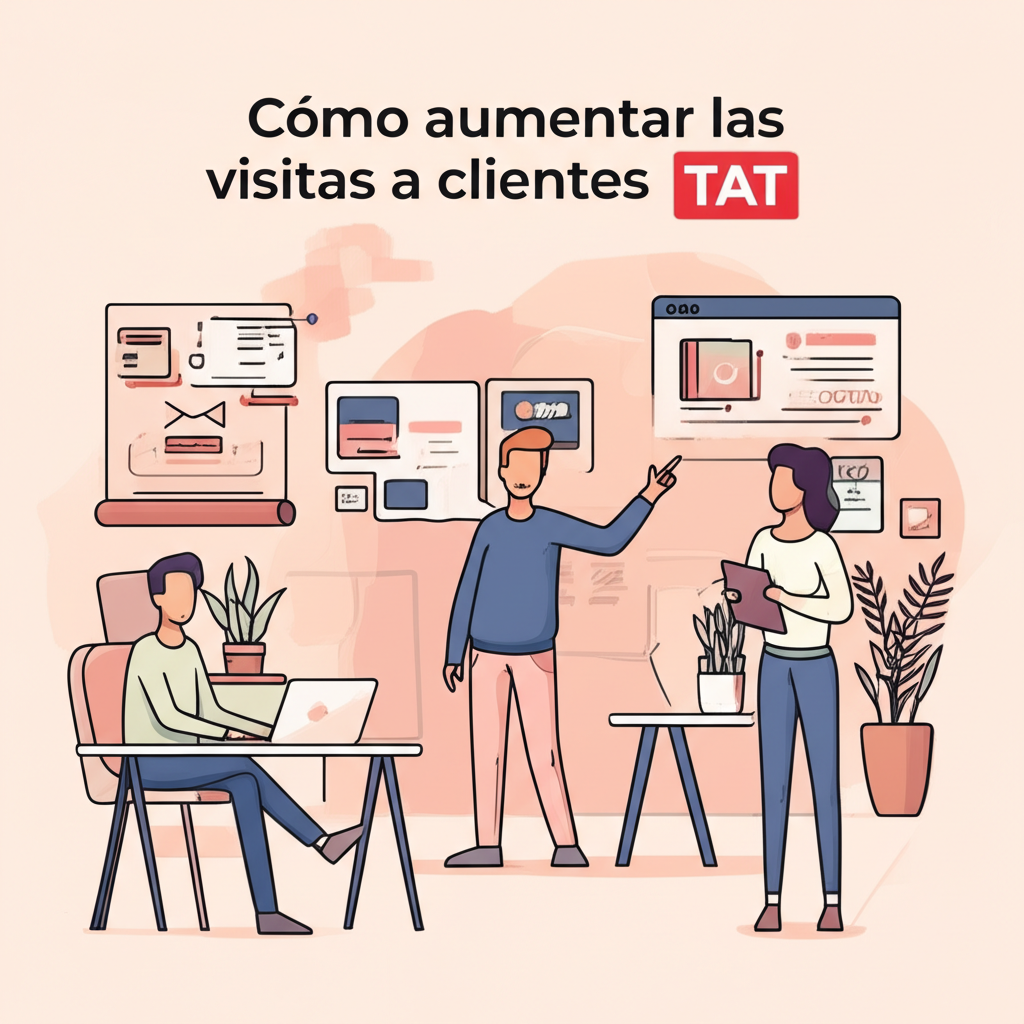 Cómo aumentar las visitas a clientes TAT