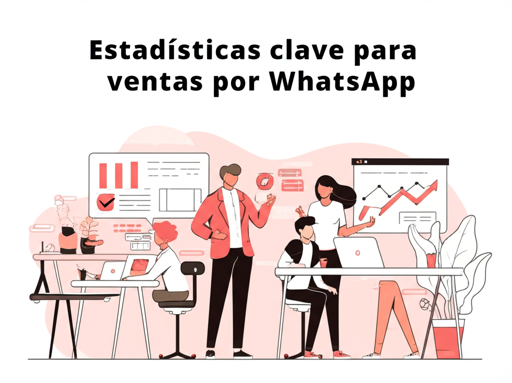 Estadísticas clave para ventas por WhatsApp